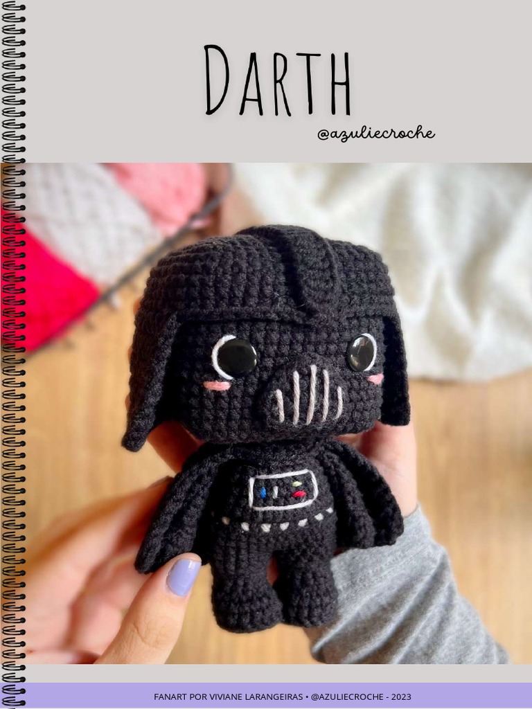 Crochet Darth Vader | PDF | Crochê | Artes Têxteis
