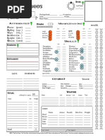 Marvel Multiverse Character Sheet - Fillable | PDF | Spider Man ...