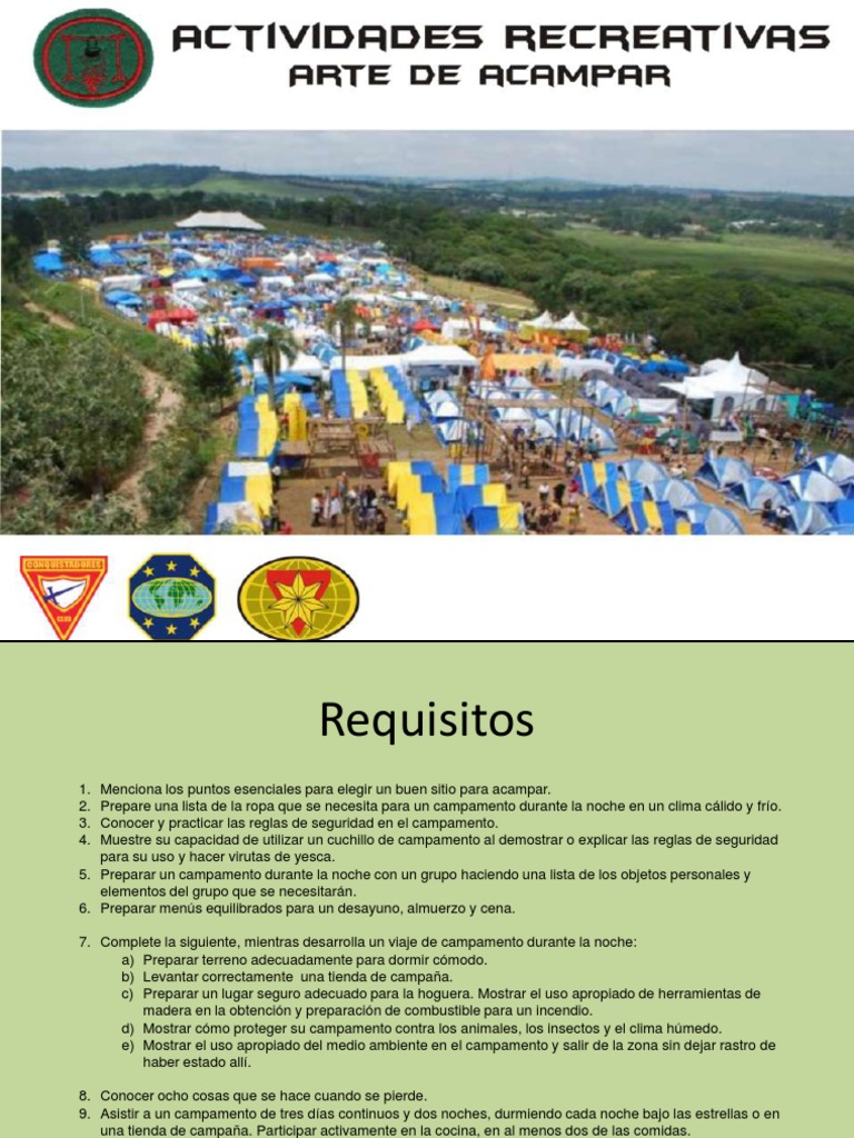 Arte de Acampar | PDF | Cámping | Clima