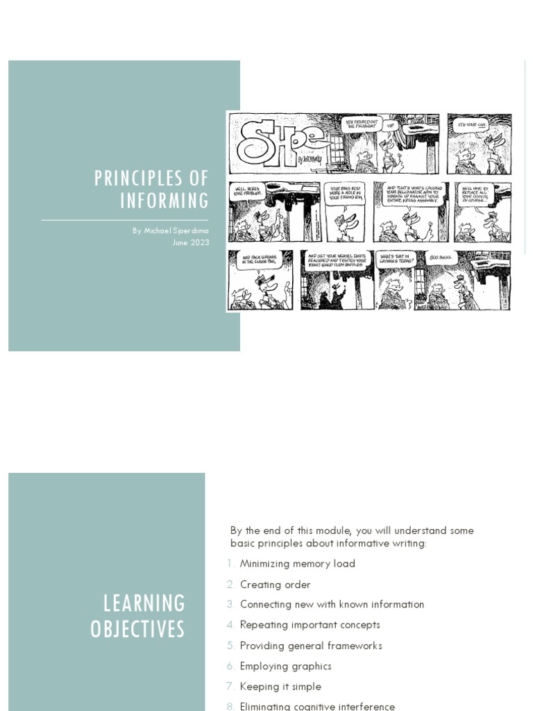 Princples of Informing | PDF | Adobe Flash | Ellipsis
