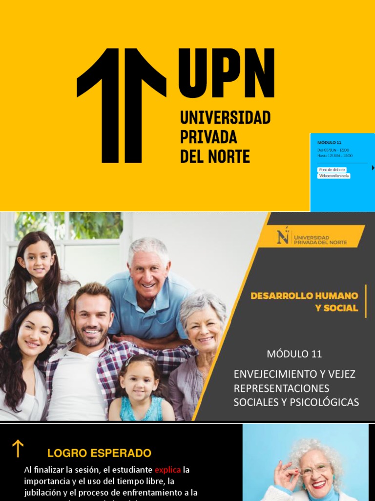 Módulo11 - PPT - Envejecimiento y Vejez - Represantaciones Sociales y Psicológicas | PDF | Vejez ...