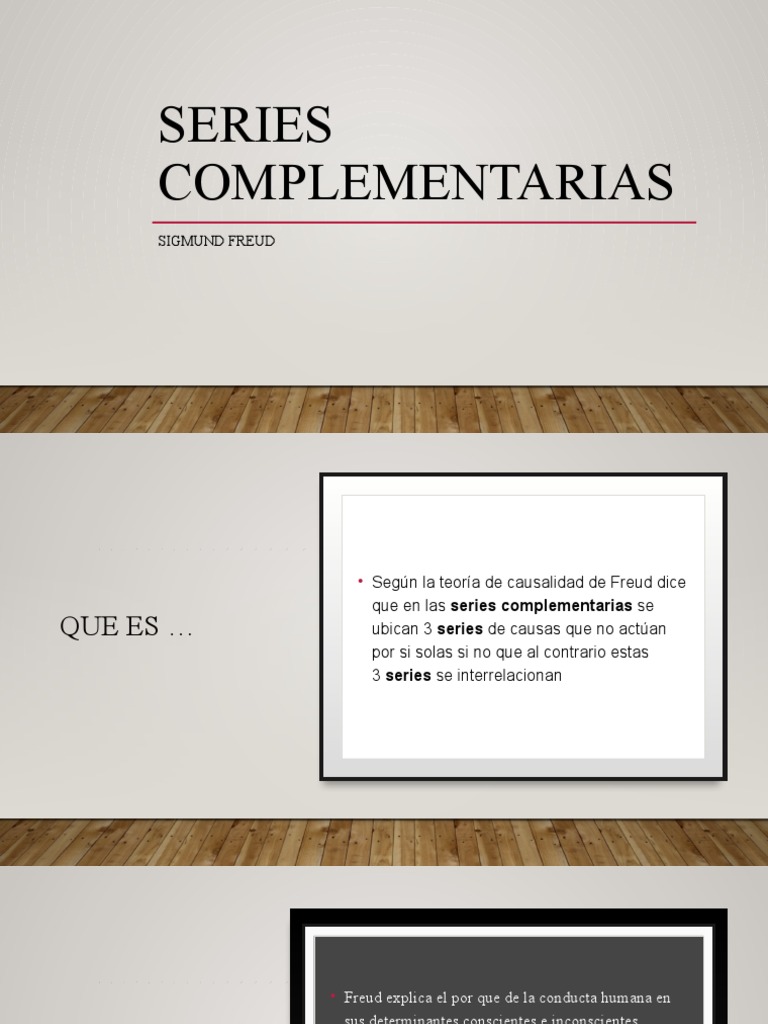 Series Complementarias | PDF | Comportamiento | Cognición