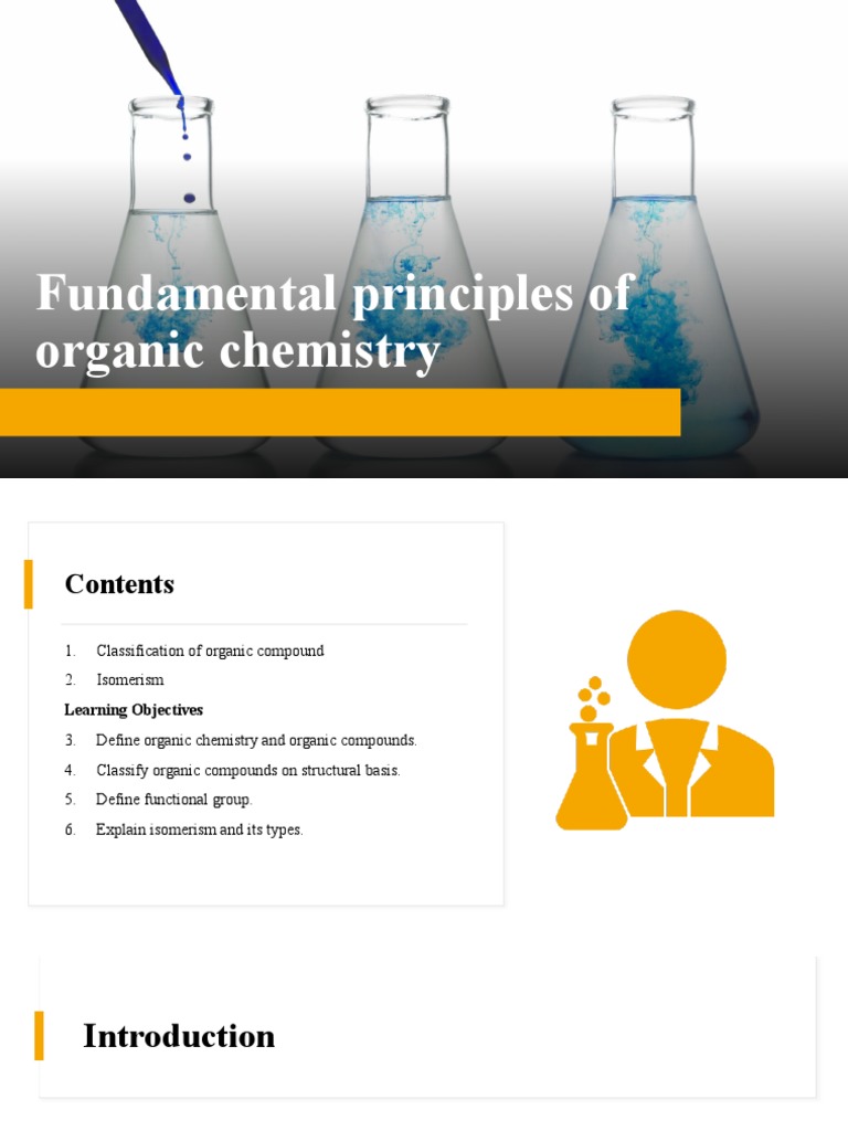 Fundamental Principles of Organic Chemistry | PDF | Isomer | Organic Chemistry