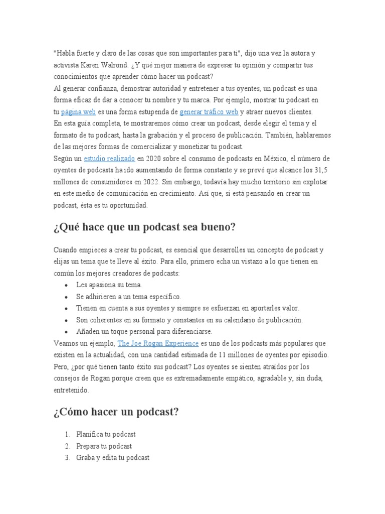 DHHD | PDF | Podcast