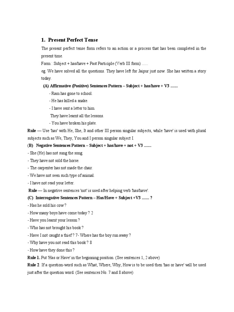 Answerkey | PDF | Grammatical Number | Verb