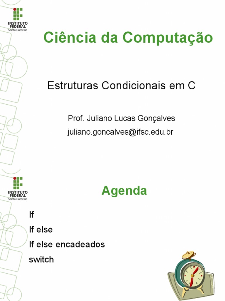 Estruturas Condicionais em C | PDF | Algoritmos | Empréstimos