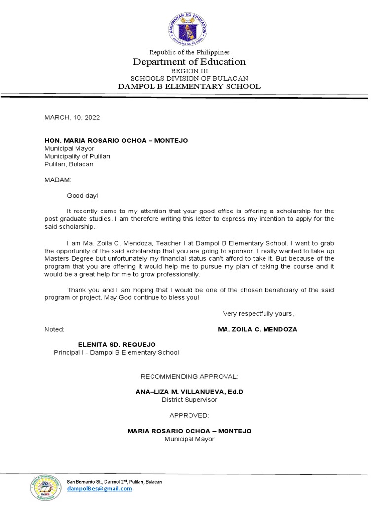 Letter of Intent | PDF
