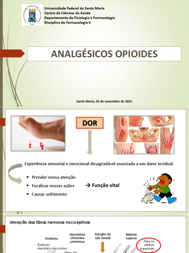 Analgésicos Opioides | PDF | Opioide | Morfina