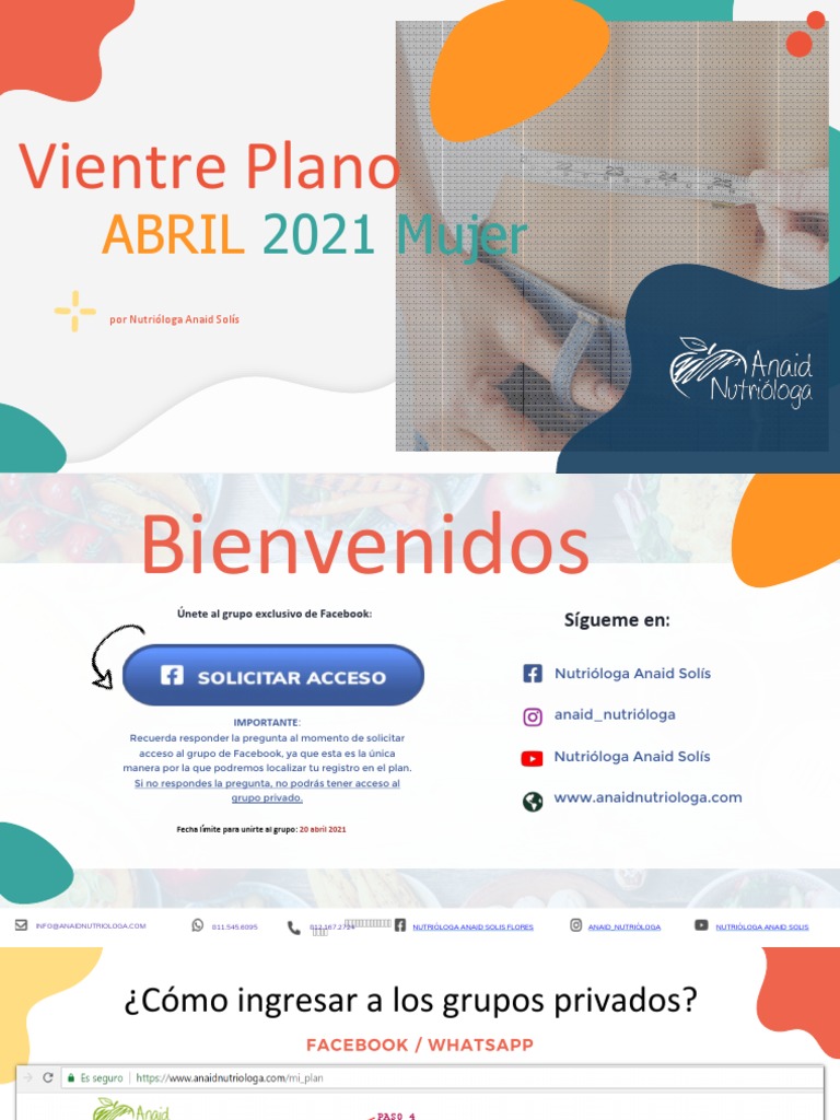 Vientre Plano 2021 Mujer3 | PDF | Cilantro | ensalada