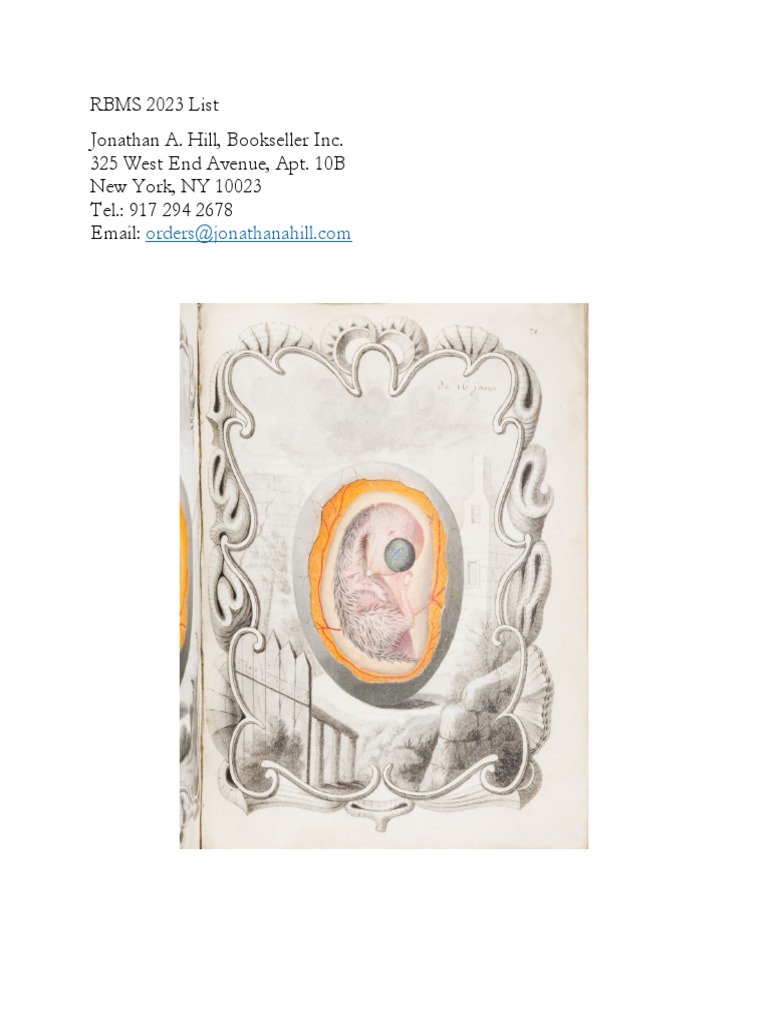 Rbms 2023 List | PDF