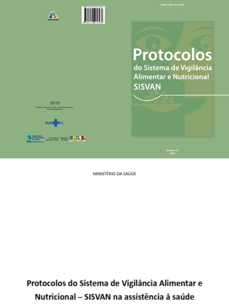 Protocolo Sisvan | PDF | Promoção de saúde | Amamentação