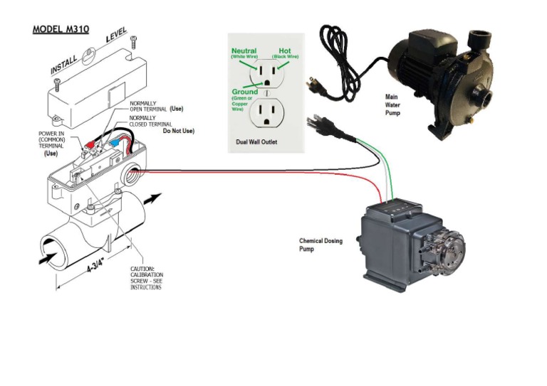 M310 Wiring For Chlorine Pump | PDF