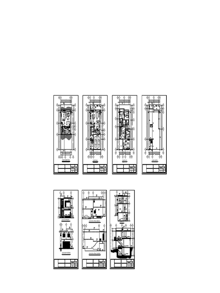 Plano Arquitectonico - Model | PDF