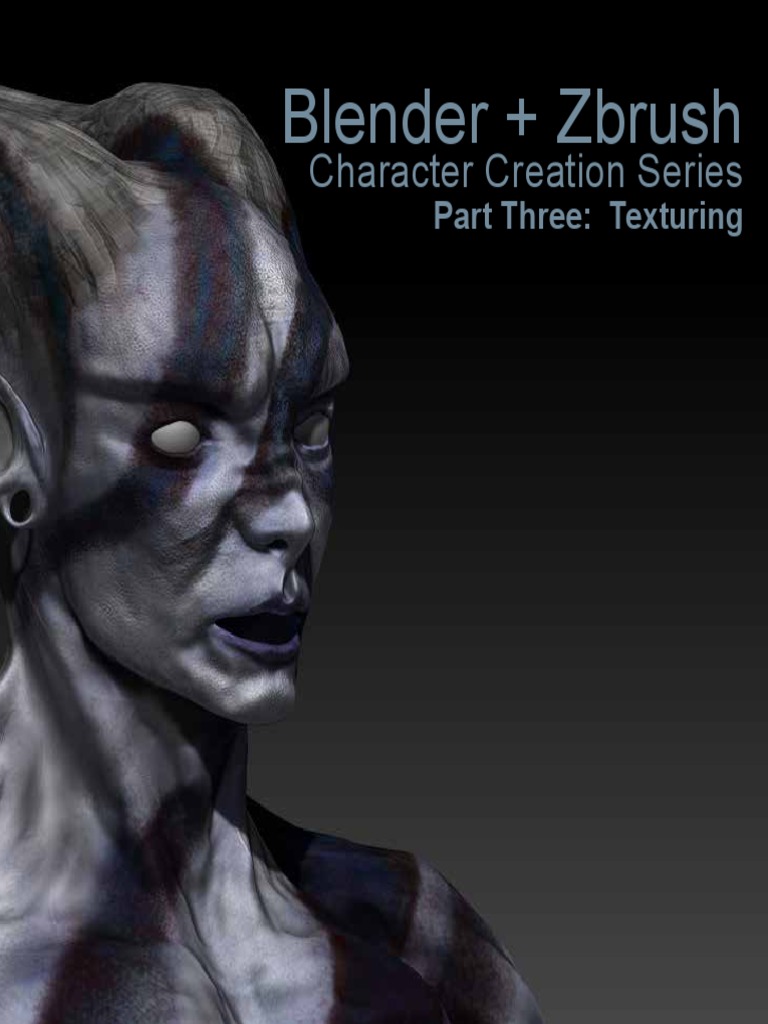 Blender & Z Brush | PDF | Texture Mapping | Blender (Software)