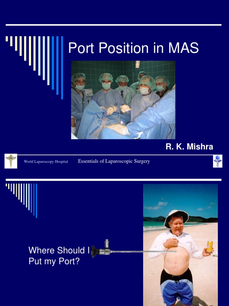 Optimal Port Position in Laparoscopy | PDF | Medical Specialties | Surgery