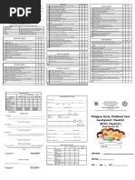 Revised Philippine ECCD Checklist | PDF | Shape | Word