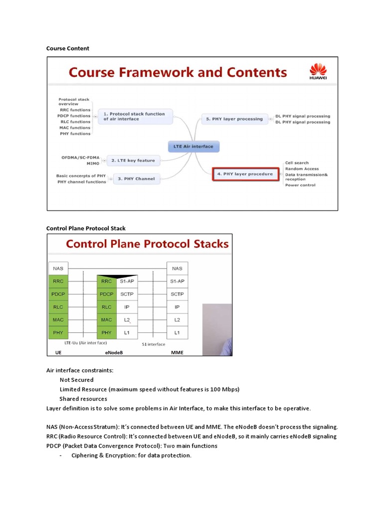1 1 Lte Rf Basic Module Lte Air Interface Pdf Orthogonal Frequency Division Multiplexing Mimo
