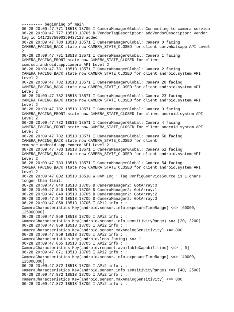Log Cat 1687993787700 | PDF | Java Virtual Machine | System Software