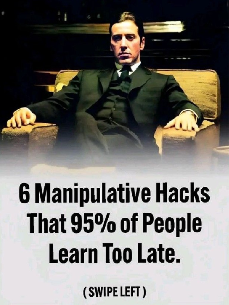 6 Manipulative Hacks That 95 of People Learn Too Late 1678404906 | PDF
