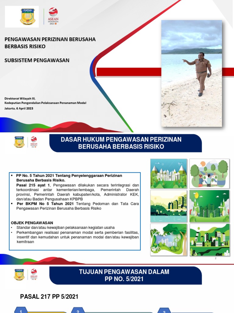 Paparan Subsistem Pengawasan OSS RBA - 6 April 2023 | PDF | Bisnis