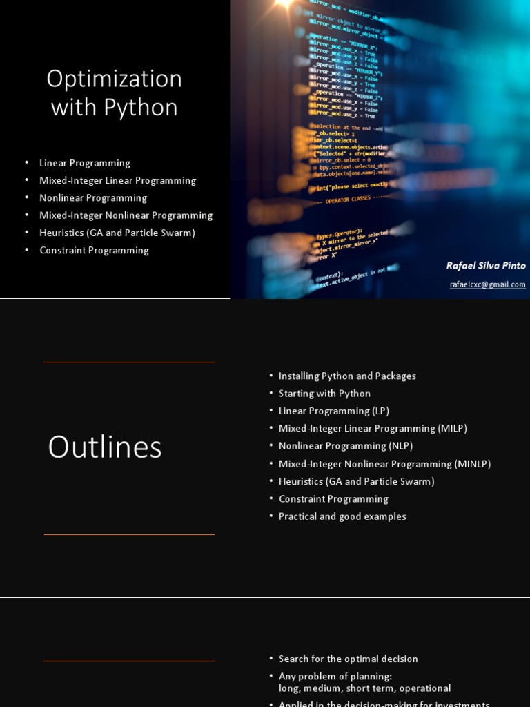 Material 2 | PDF | Mathematical Model | Mathematical Optimization