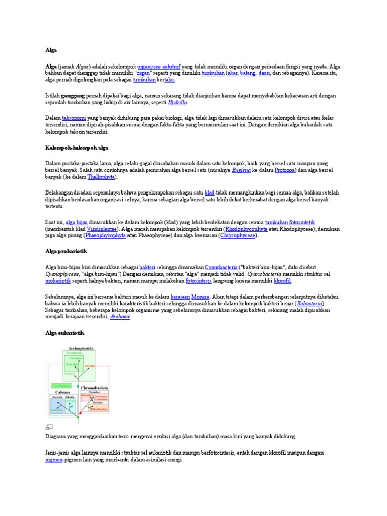 Alga | PDF | Sains & Matematika