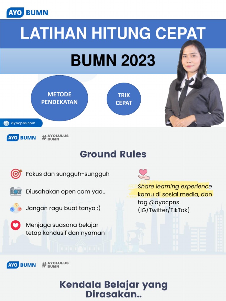 Pramateri TKD - Hitung Cepat | PDF