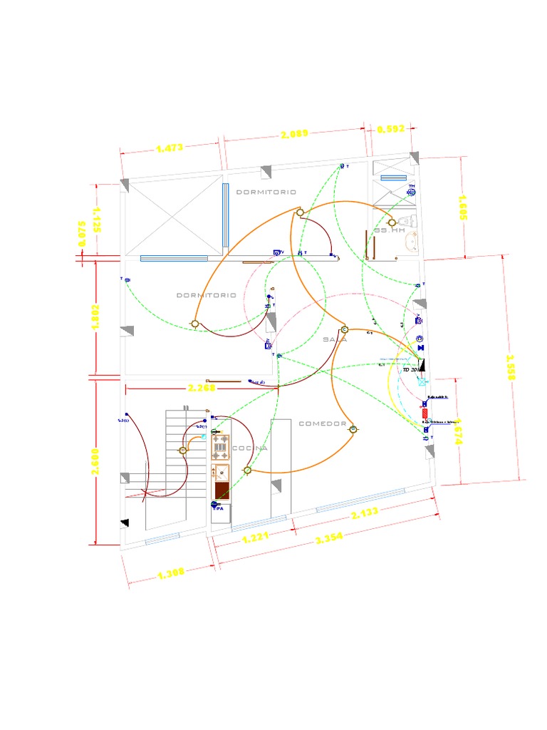 plano autocad | PDF