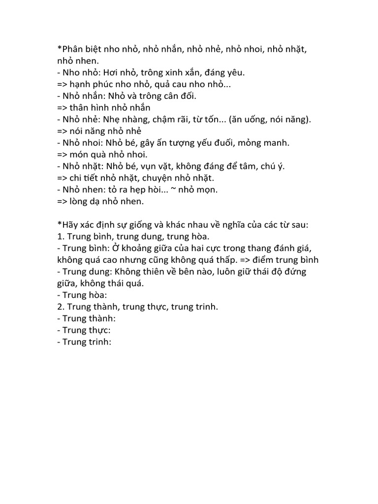 Bài Tập Thvbtv Chương 2 | PDF