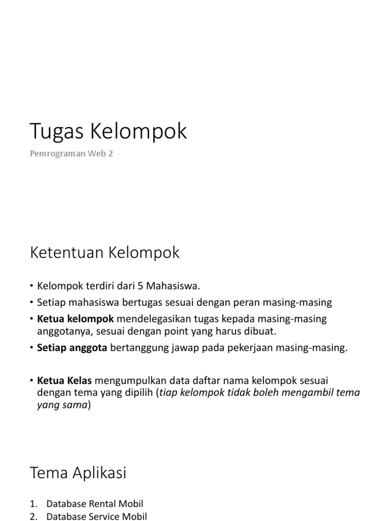 Tugas Kelompok | PDF