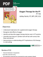Medical Oxygen Flow Chart | PDF | Technology & Engineering