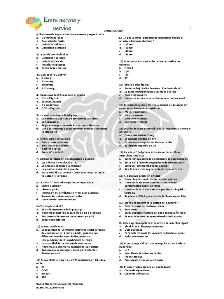Fisio Choices | PDF | Electrocardiografia | Ventrículo (corazón)