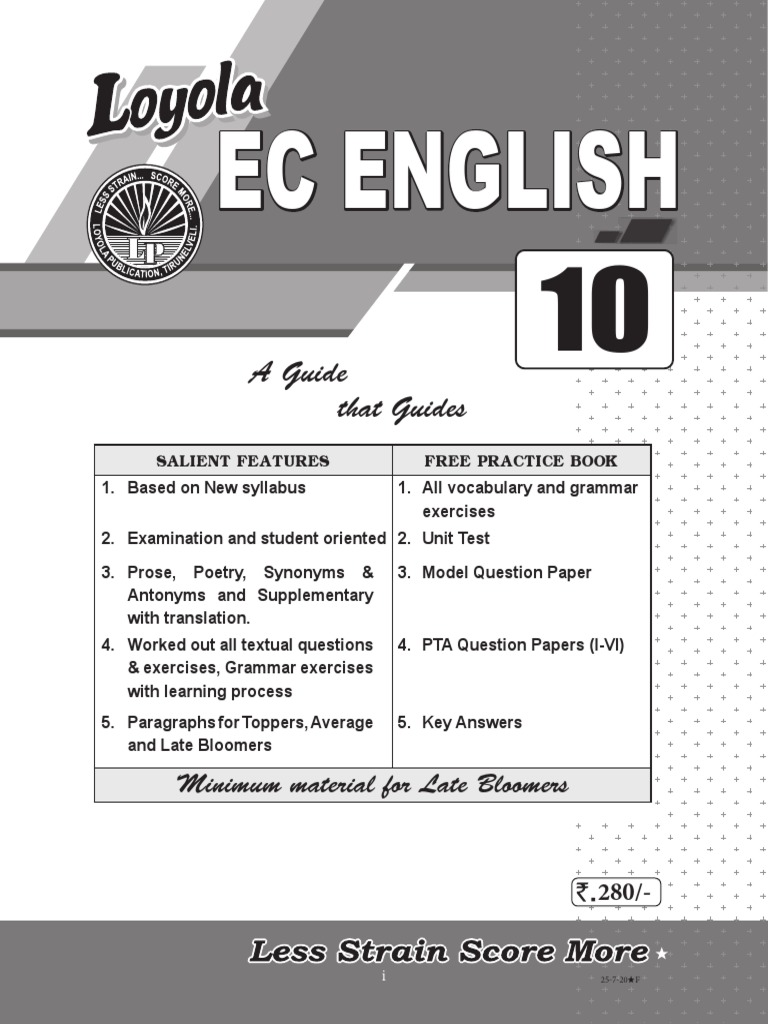 EC English Guide for 10th Grade | PDF | Adverb | Adjective