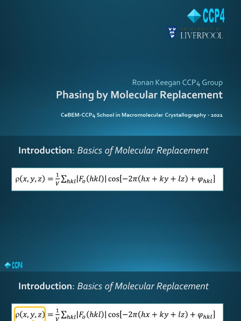 Phasing With MR | PDF | Physical Sciences | Chemistry