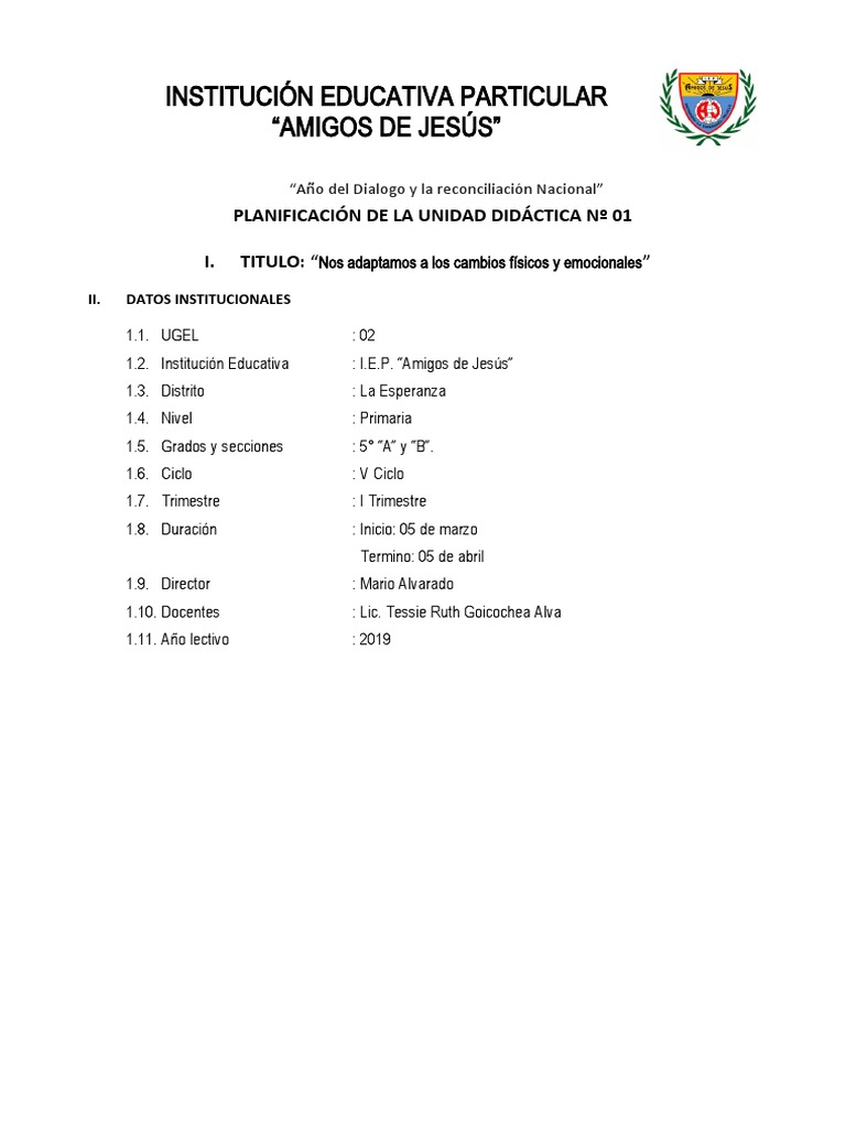 Unidad 1 Quinto Comunicación 2019 | PDF | Fábula | Léxico