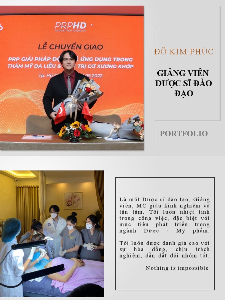Portfolio - Ds. Đ Kim Phúc | PDF