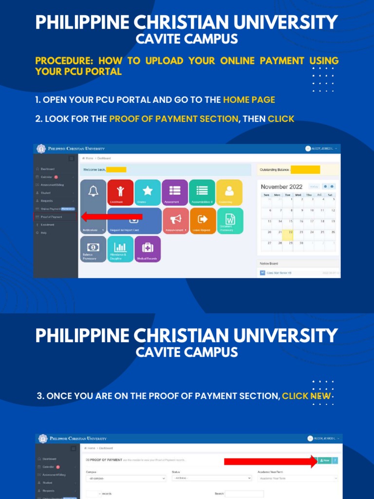 Portal Payment Procedure | PDF | Payments | Receipt