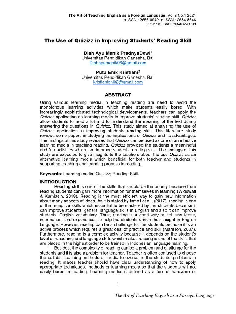 93-Article Text-1195-1-10-20220131 | PDF | Educational Technology ...
