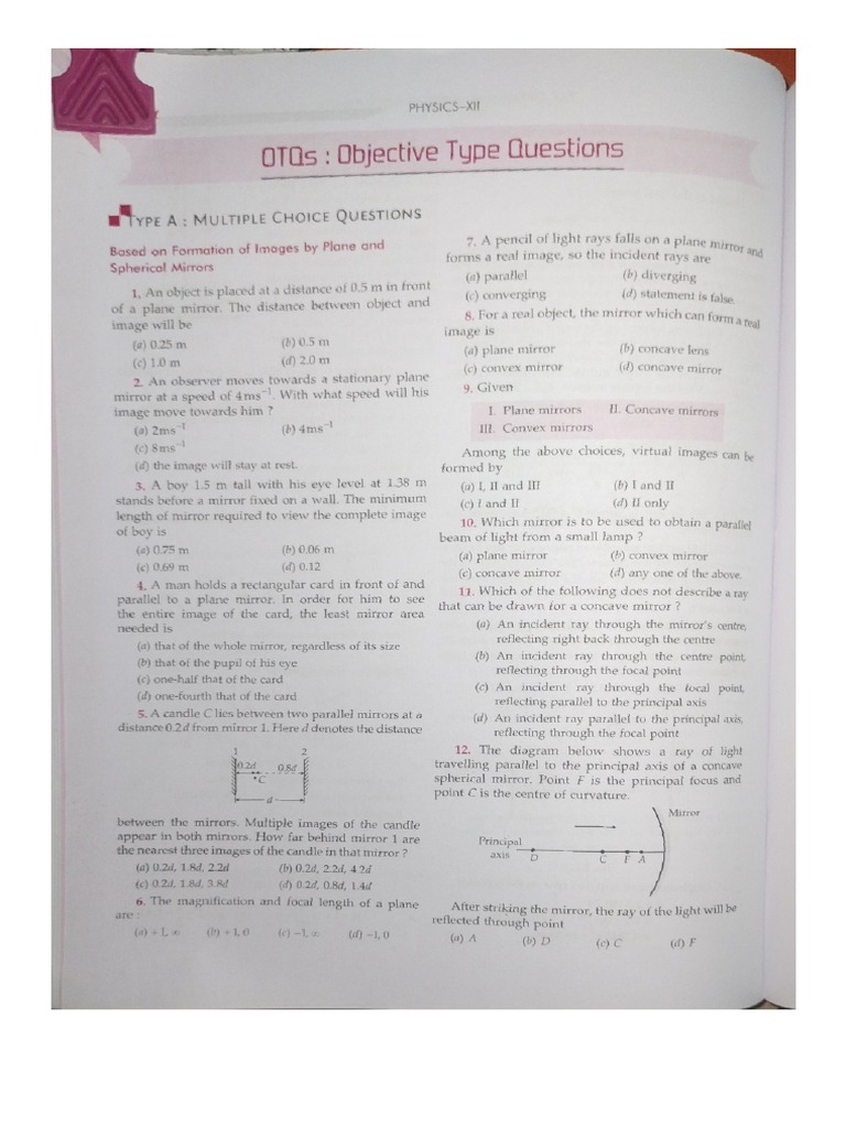 Ray Optics and Optical Instrument | PDF