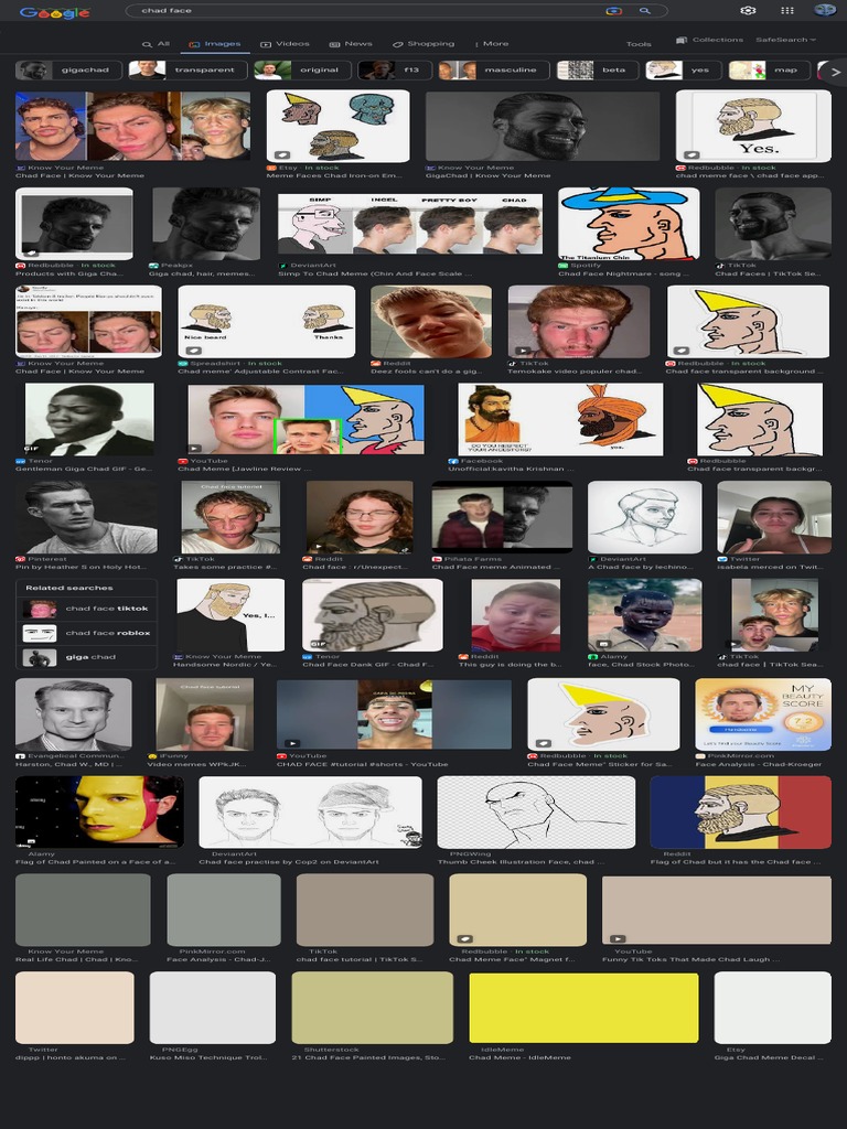 Chad Face - Google Search | PDF | World Wide Web | Internet & Web