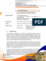 Barangay Appropriation Ordinance - Revised Blank | PDF | Budget ...