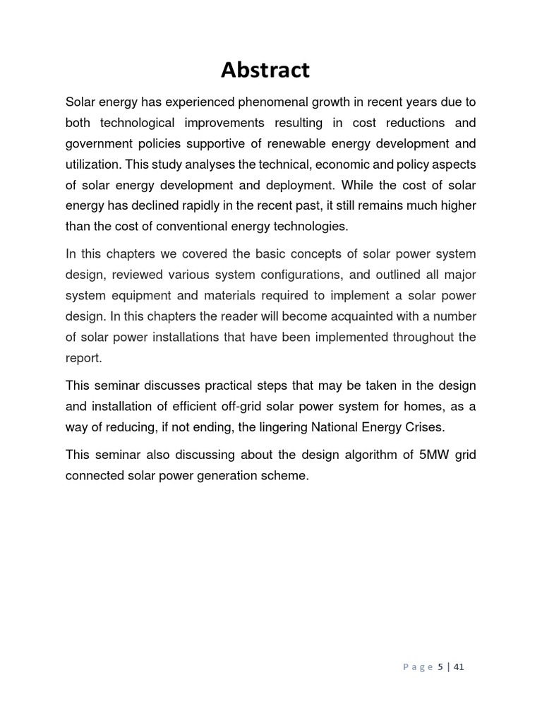 A - Seminar - Report - On - SOLAR - POWER - SYSTEM - D (1) - 1 ...