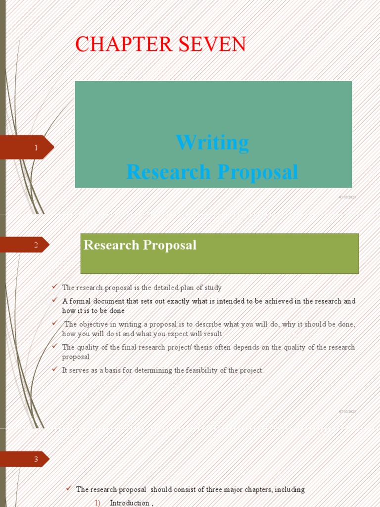 Chapter 7 Research Proposal | Download Free PDF | Statistics | Level Of Measurement