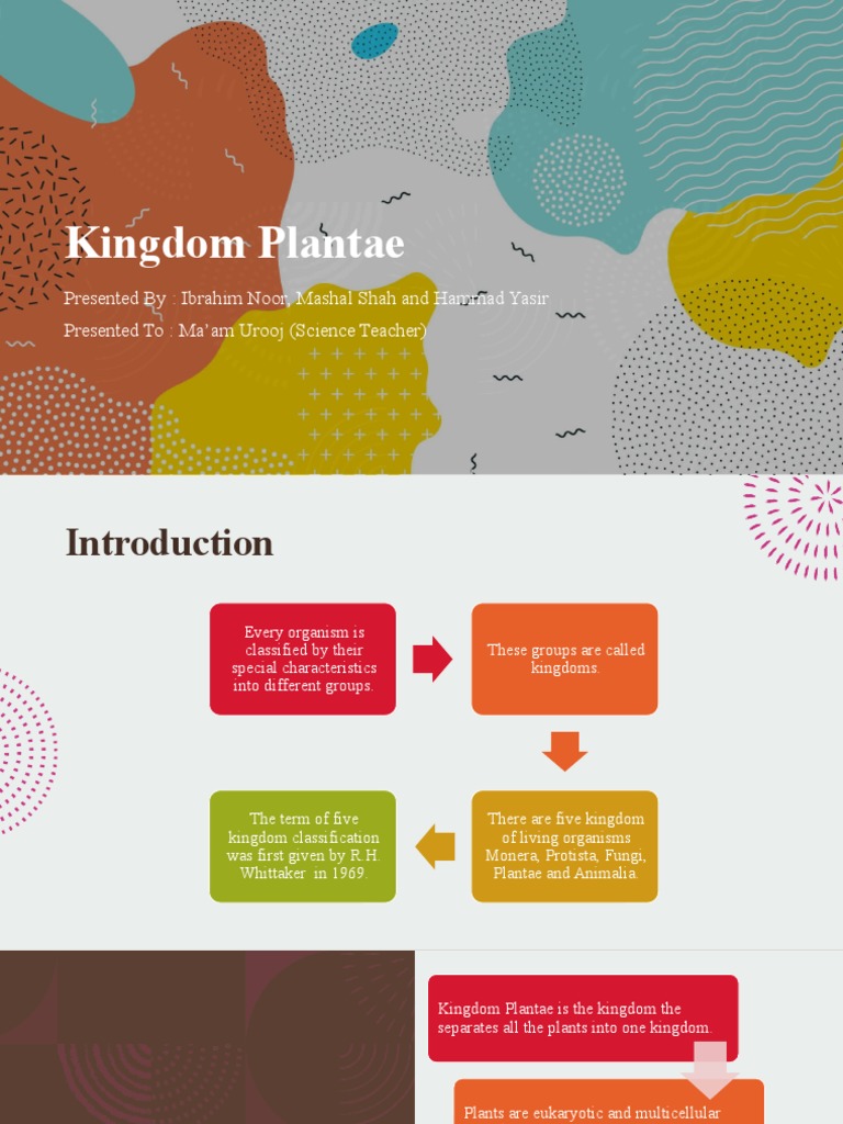 Overview of Kingdom Plantae | PDF | Plants | Cell (Biology)