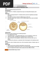 Plant Population Frequency by Quadrat Method | PDF
