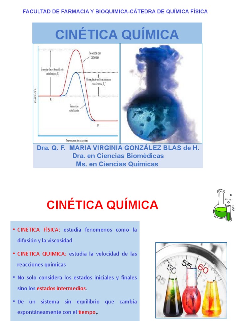 Teoria 7. Cinetica Quimica-23 | PDF | Cinética química | Velocidad de reacción