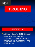 Teknik Probing dalam Wawancara | PDF | Karier & Perkembangan