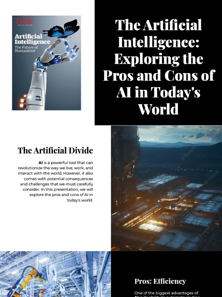 Wepik The Artificial Divide Exploring The Pros and Cons of Ai in Todays World 20230624200854a6FN ...