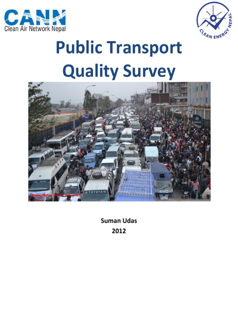 Public Transport Survey Report | Download Free PDF | Public Transport ...