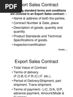 Export Contract Template Sample | PDF | Private Law | Government ...